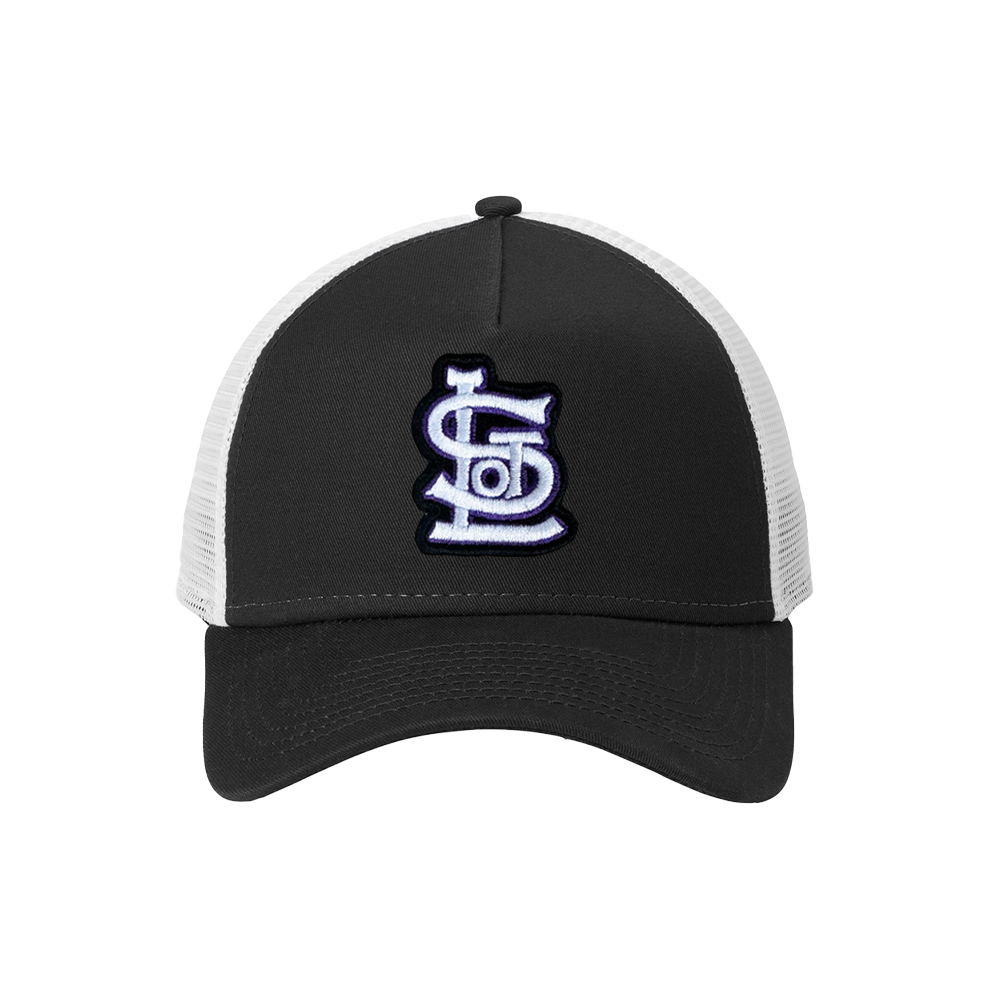New Era Sandlot Logo 5-Panel Snapback Trucker Cap - Black – Sandlot ...